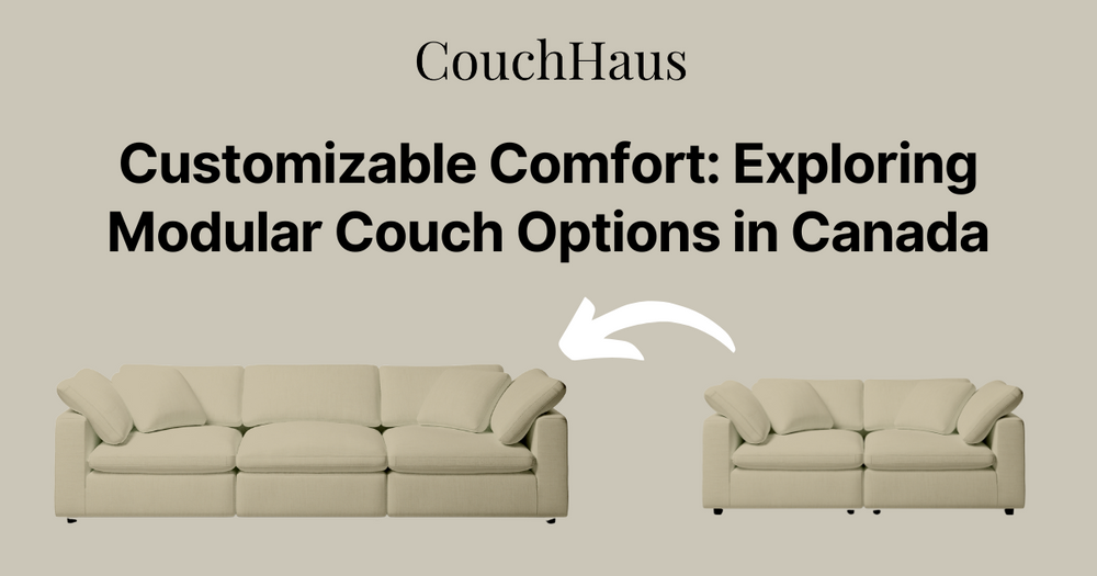 Customizable Comfort: Exploring Modular Couch Options in Canada