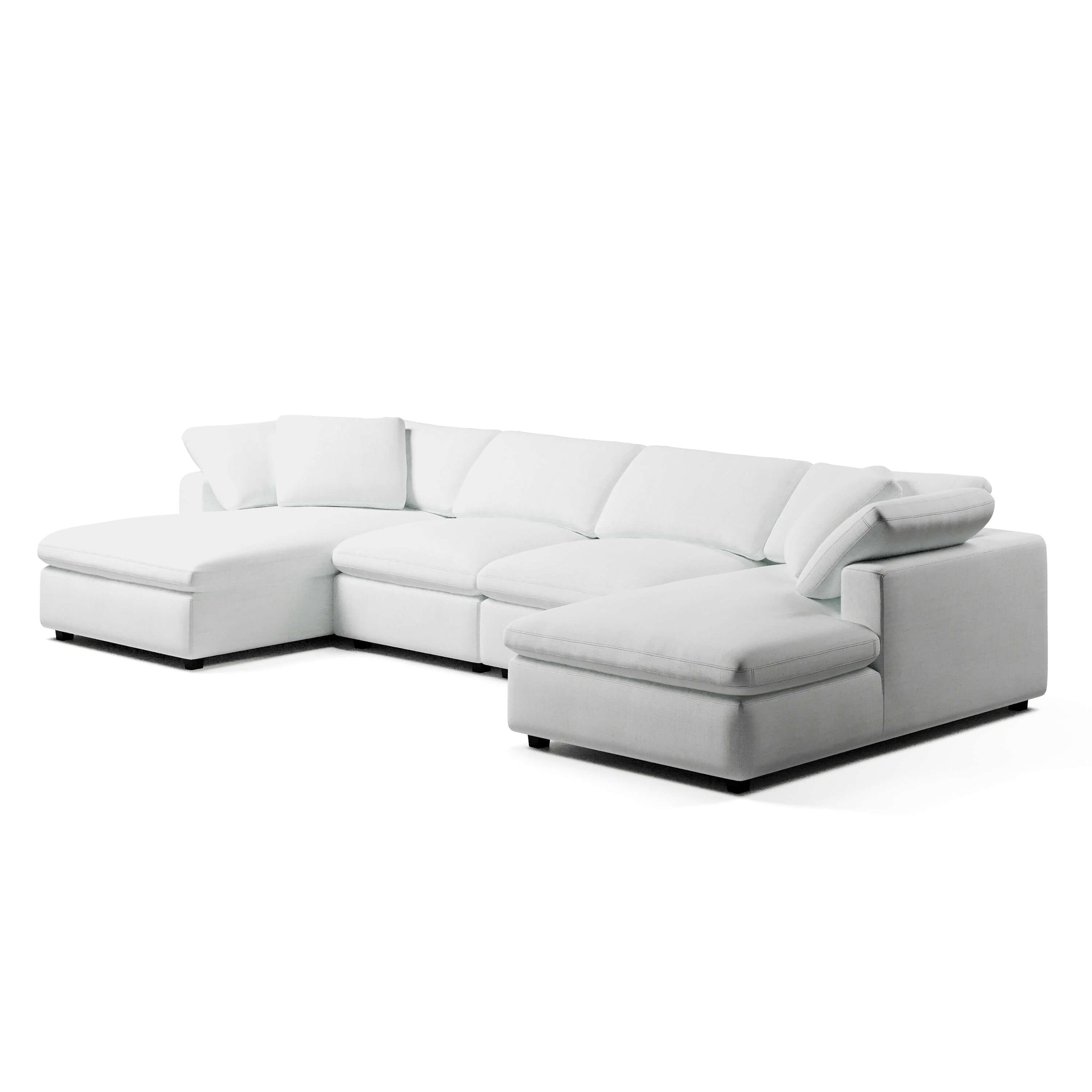 Modular Chaise U-Sectional Sofa | 4-Seater Chaise Sofa | Couch Haus