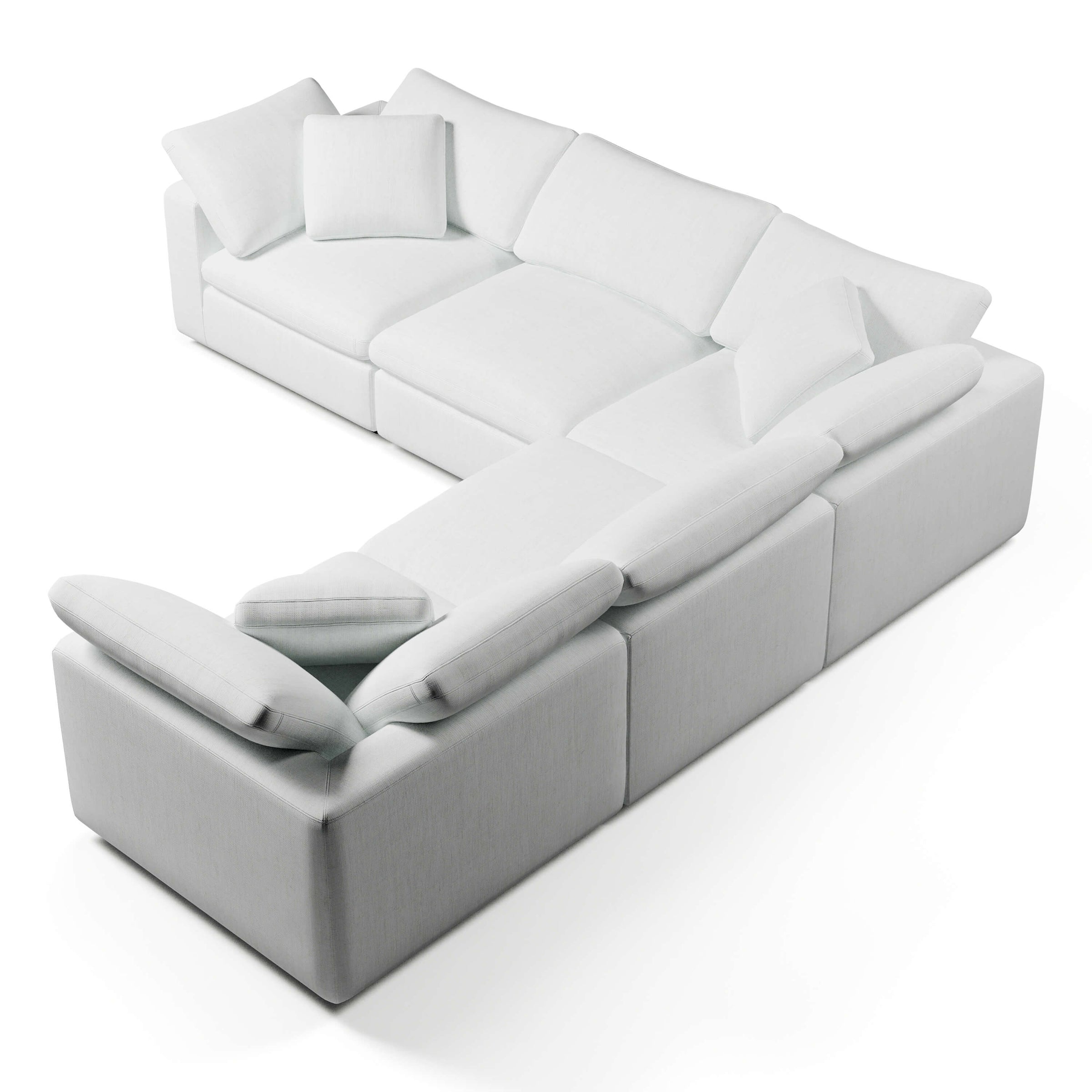 Comfortable L-Shaped Couch | Comfy L Couch | Couch Haus