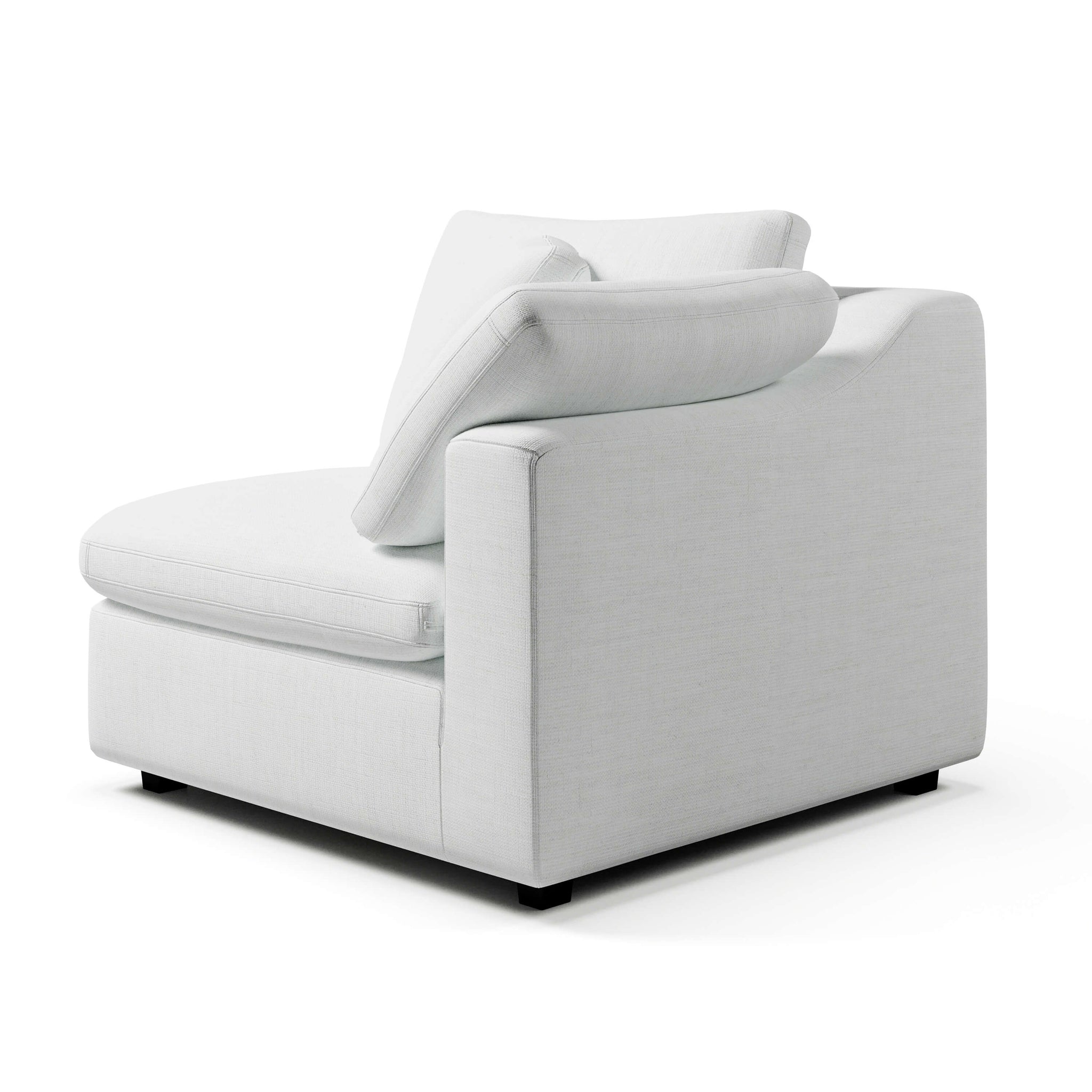 Comfy Corner Chair for Bedroom | Corner Chair - Slope Arm | Couch Haus